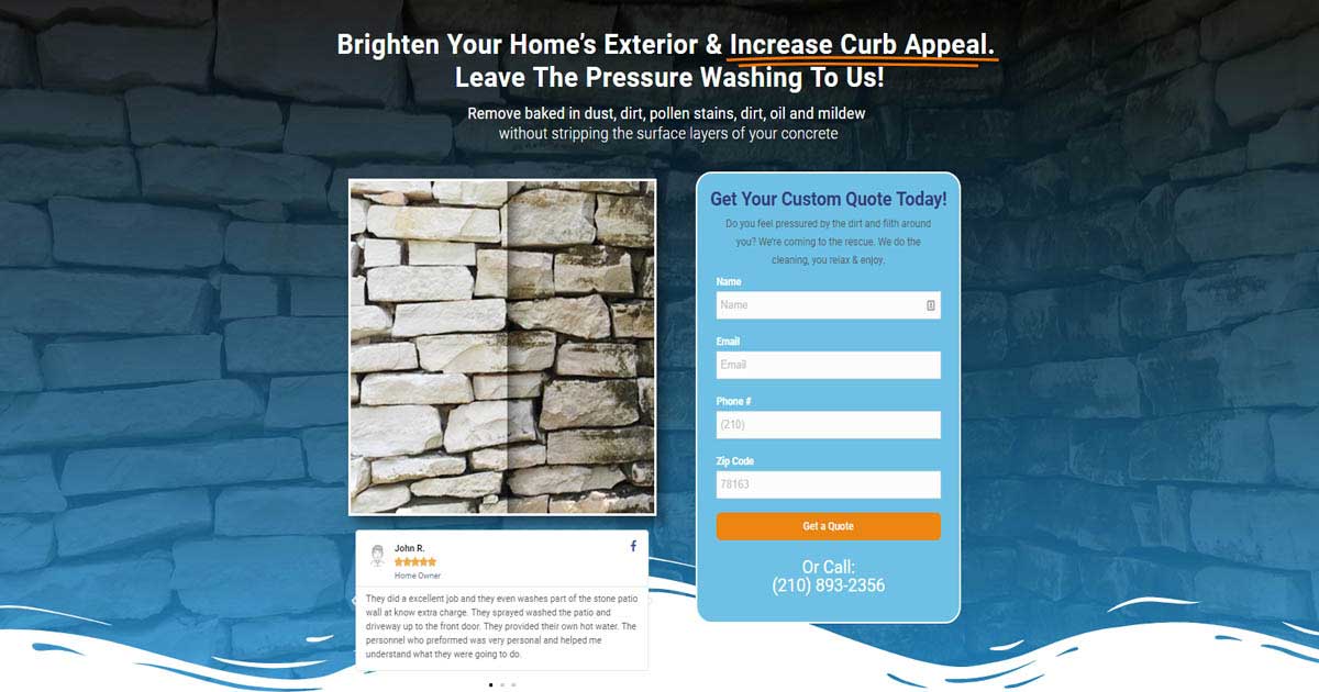 Pressure Washing Service 100% Satisfaction Guaranteed | Glass Geeks